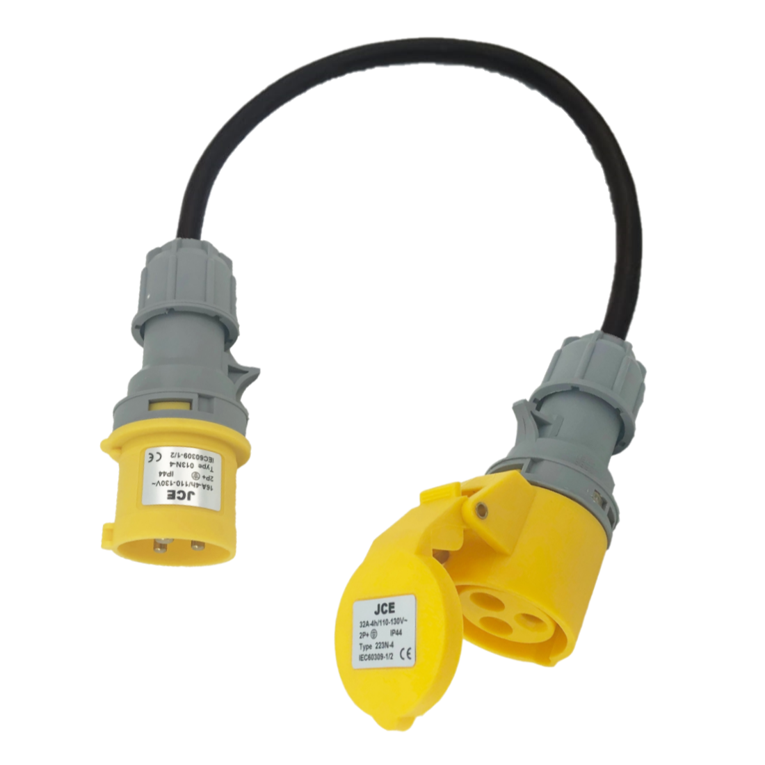 16A Plug – 32A Socket Adaptor 110V 2.5mm H07RNF