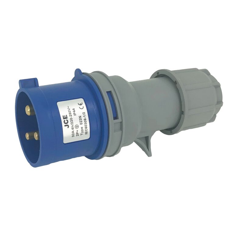 JCE 32A 3 Pin Blue Trailing Plug 240V IP44 (Copy)